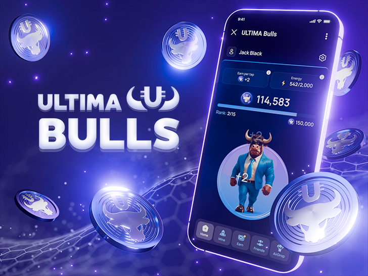 ULTIMA Bulls, the Innovative, Activity-based Tap-to-earn Game on ...