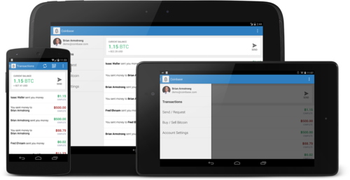 Coinbase Releases Redesigned App and Merchant App For Android Coinbase Releases Redesigned App and Merchant App For Android