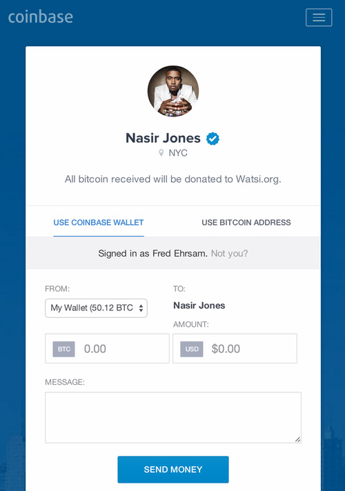 Coinbase Introduces Personal Payment Pages