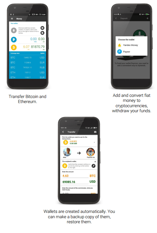 Instant, Zero-Commission Cryptocurrency Messenger and Transfer ...