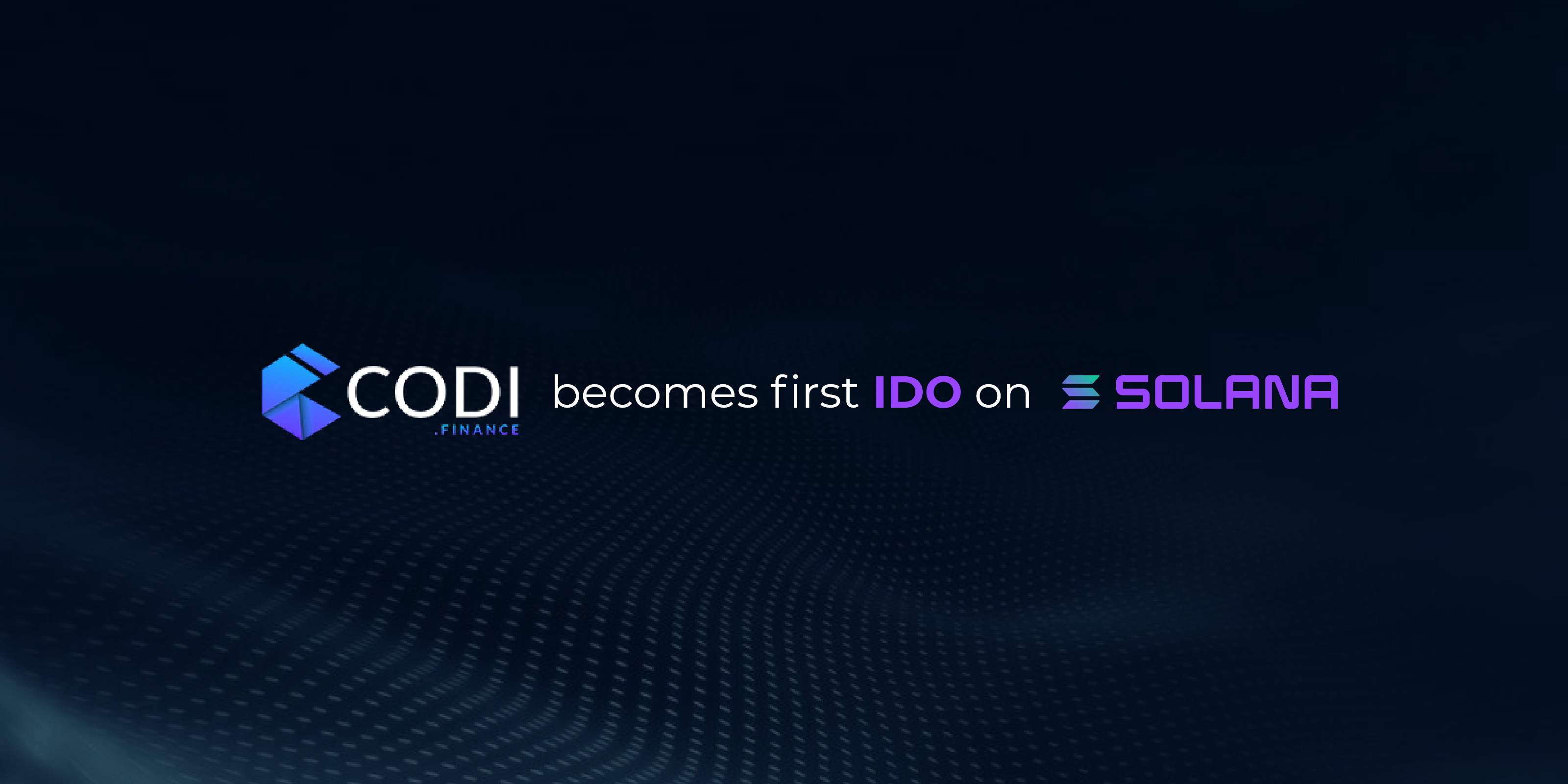 CODI Finance, DeFi Ecosystem On Solana, Announces IDO | NewsBTC