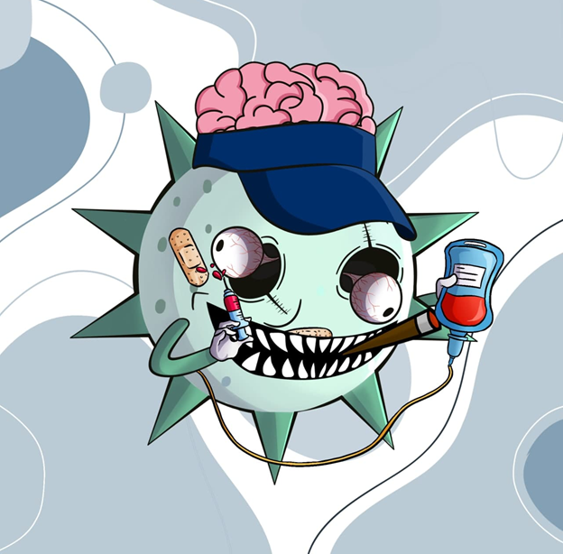 Mutant Pathogen Launches Sinister NFTs Modeled After Covid-19 | NewsBTC