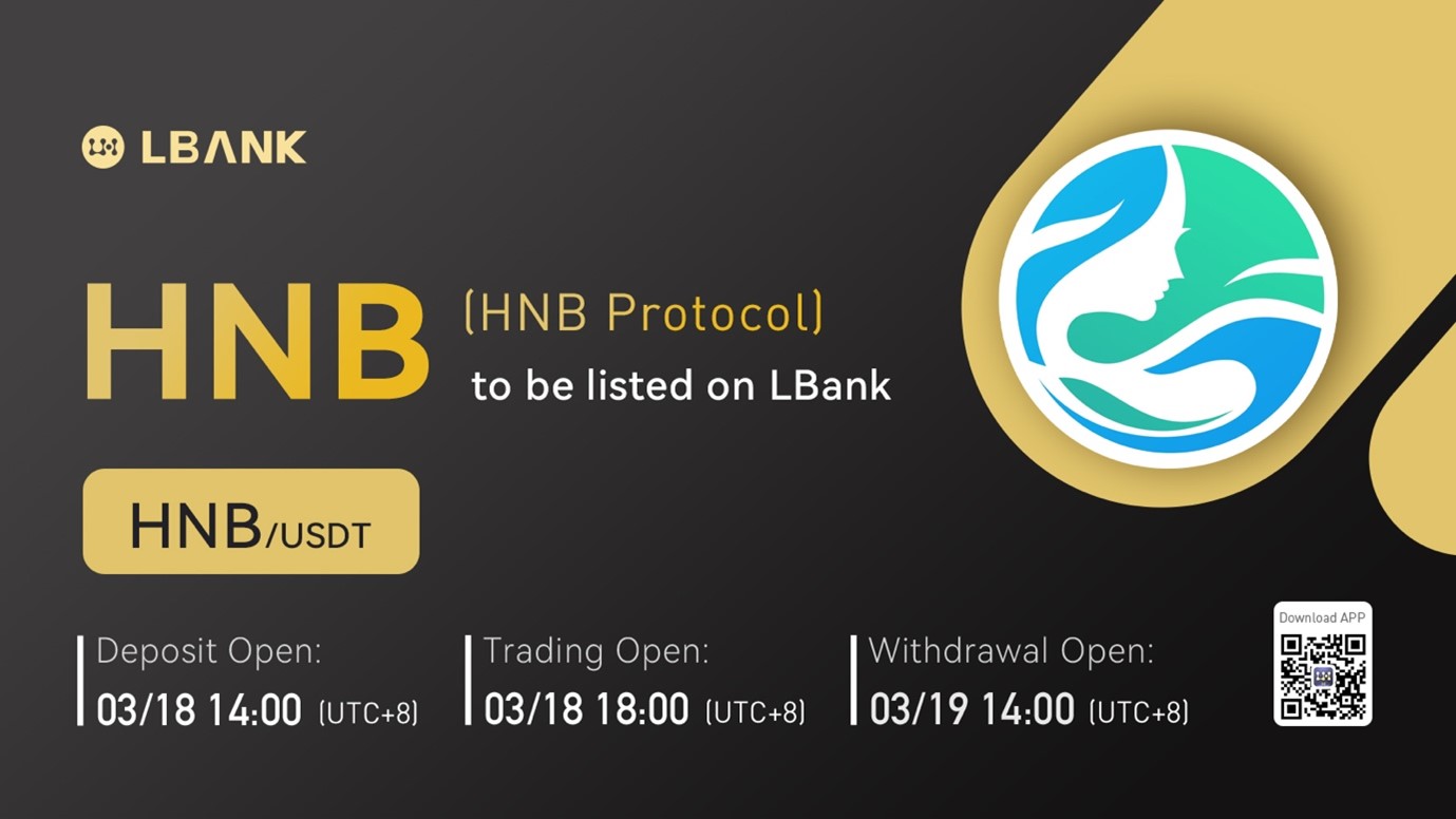 HNB Protocol (HNB) Is Now Available for Trading on LBank Exchange | NewsBTC