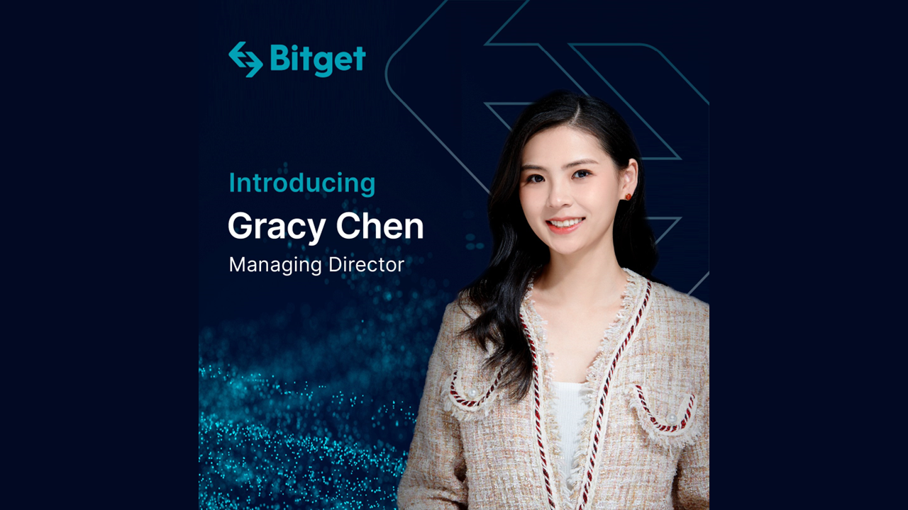 Bitget Appoints Gracy Chen as Managing Director | NewsBTC