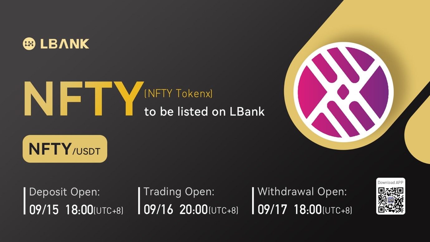 NFTY Token (NFTY) Is Now Available for Trading on LBank Exchange | NewsBTC