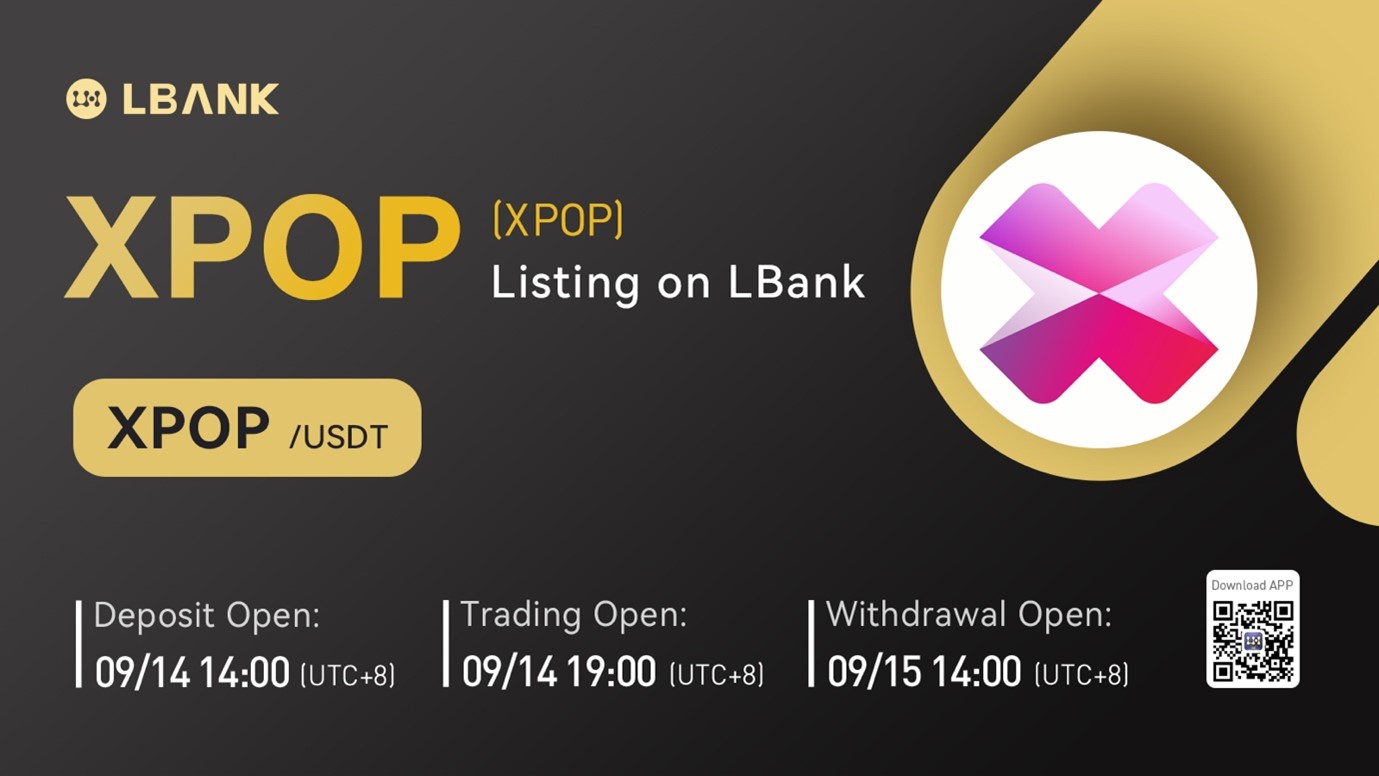 XPOP Is Now Available for Trading on LBank Exchange | NewsBTC