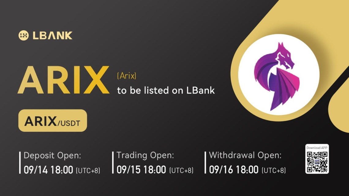 Arix (ARIX) Is Now Available for Trading on LBank Exchange | NewsBTC