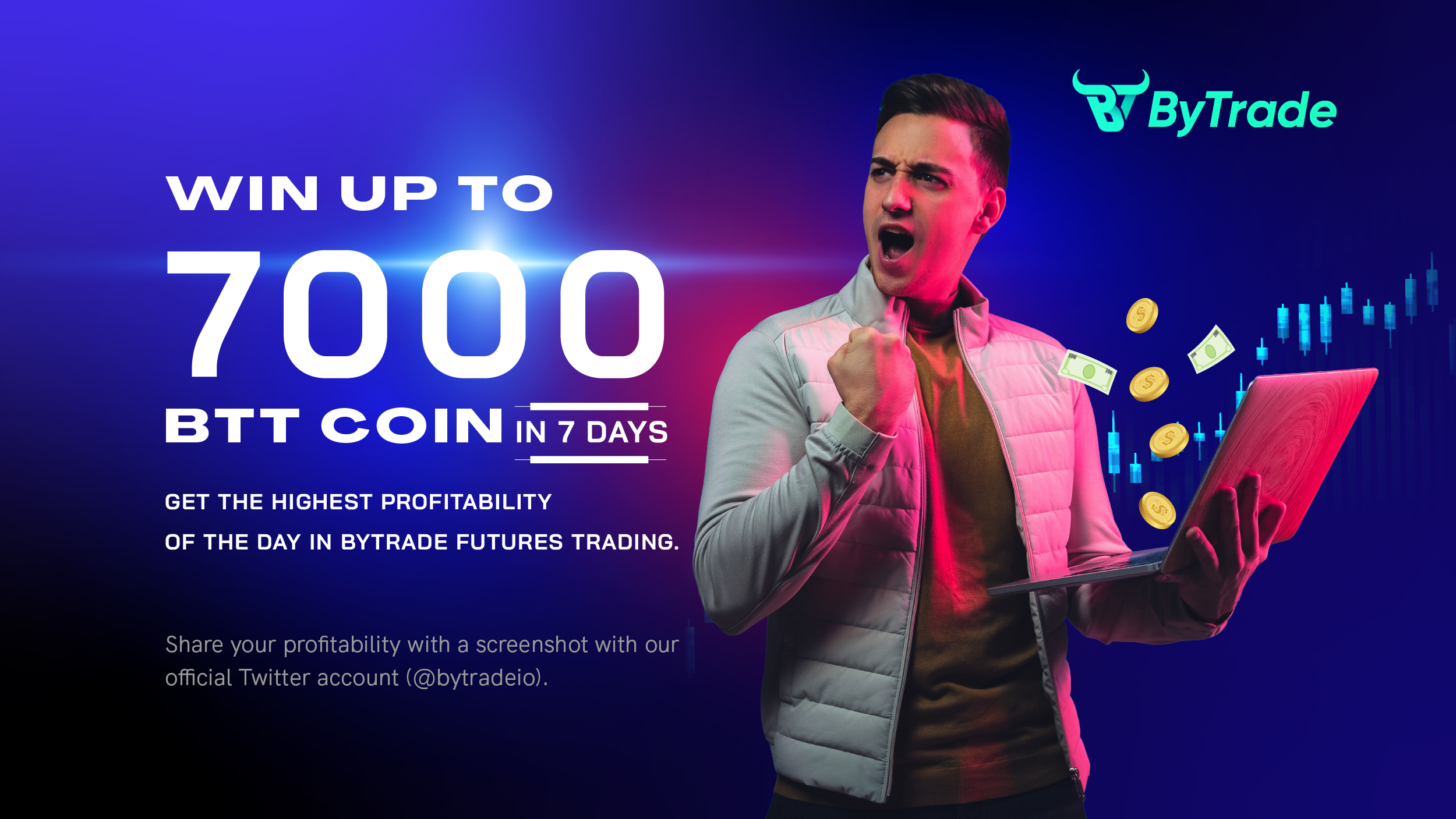 Bytrade to Giveaway 7,000 Tokens in 7 Days to Its Top Futures Traders | NewsBTC