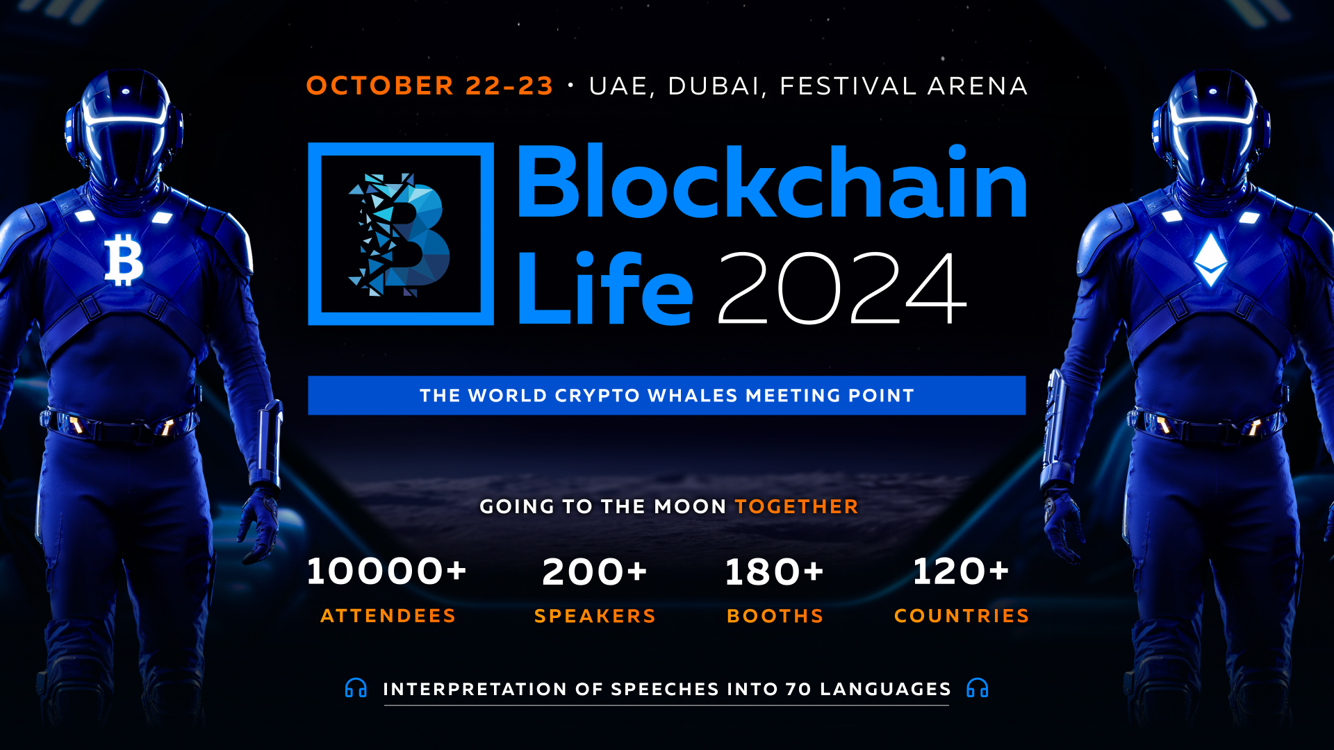 Blockchain Life 2024 in Dubai Unveils First Speakers, Featuring ...