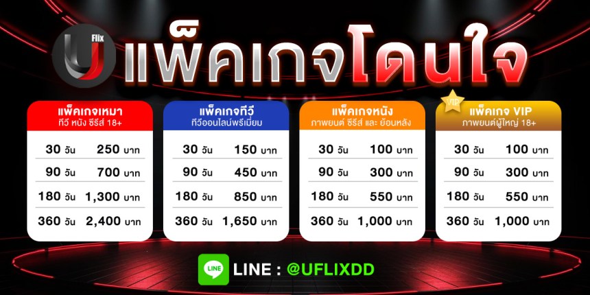 UFlixtv แพลตฟอร์มสตรีมมิ่ง เปลี่ยนวิธีการดูหนังและซีรีส์ ใหม่ล่าสุด 2025