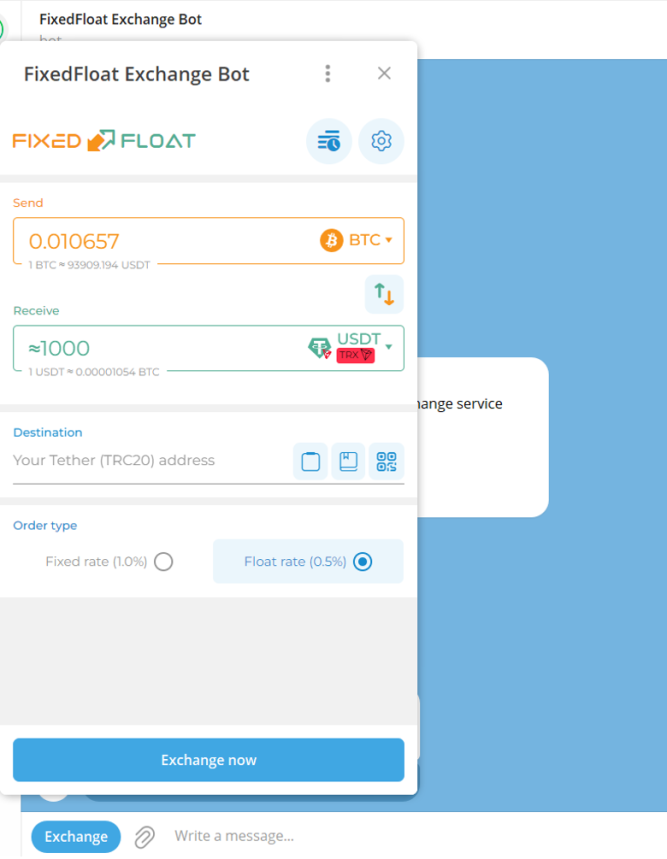 FixedFloat Launches FixedFloatBot on Telegram to Simplify Crypto Trading | NewsBTC