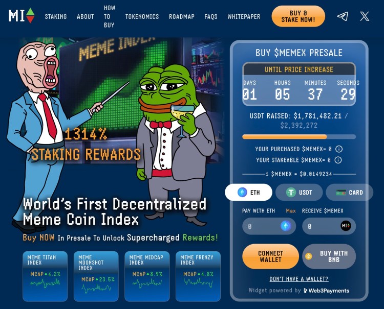 Meme Index Presale Gains Popularity - Simplifying Risk Management for ...