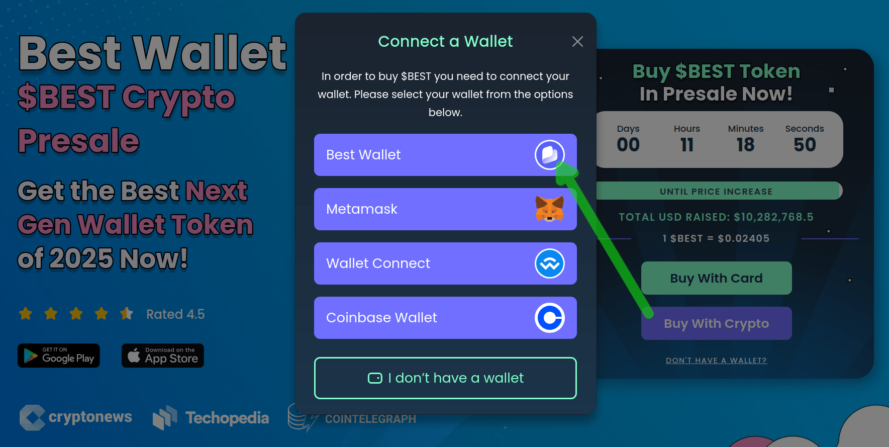 A Full Guide on How to Buy Best Wallet Token ($BEST) in 2025
