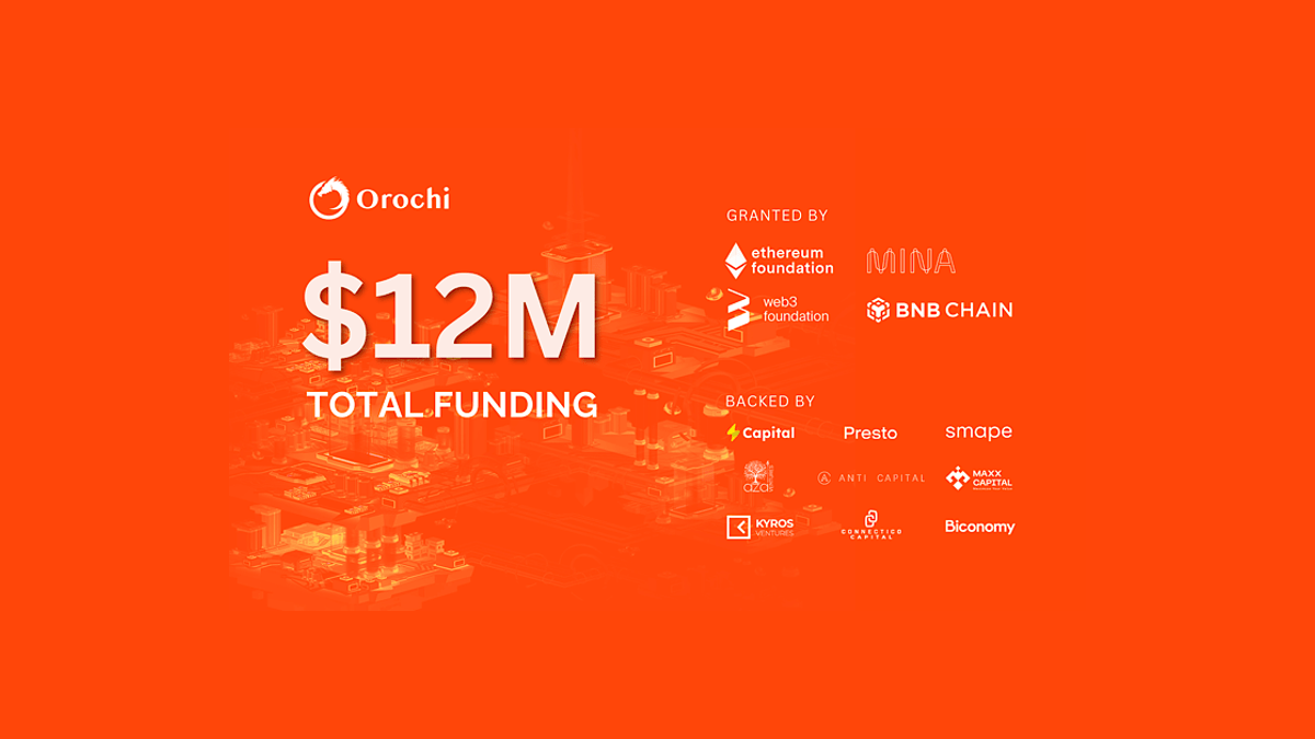 Orochi Network Secures $12M to Build World's First Verifiable Data ...