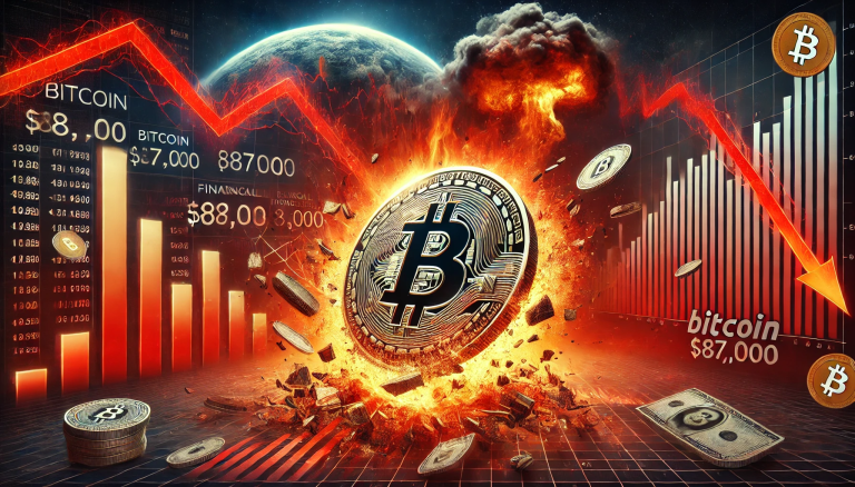 Bitcoin Loss Holders Highest Since October As BTC Crashes To $87,000