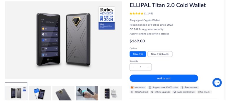 Ellipal Titan 2.0 Review (2025) – Is This Crypto Wallet Worth It?
