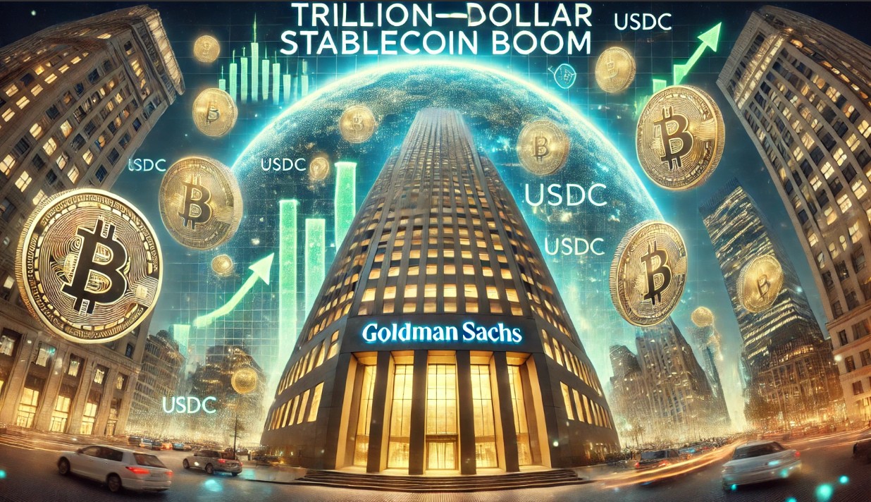 Goldman Sachs Predicts Trillion-Dollar Stablecoin Boom In Crypto Market