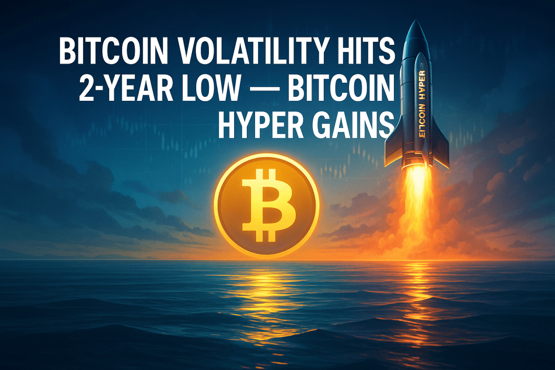Bitcoin Volatility Drops to 2-Year Low & Bitcoin Hyper Gains