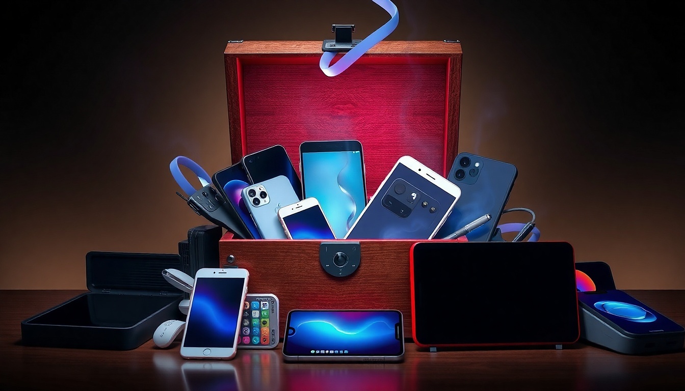Mystery box elektronika: co může obsahovat a jak funguje?