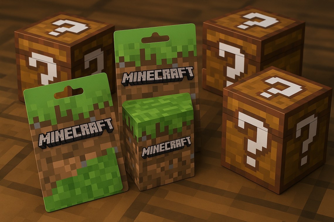 Gift Card Minecraft: Desbloqueie skins, mundos e muito mais! | NewsBTC