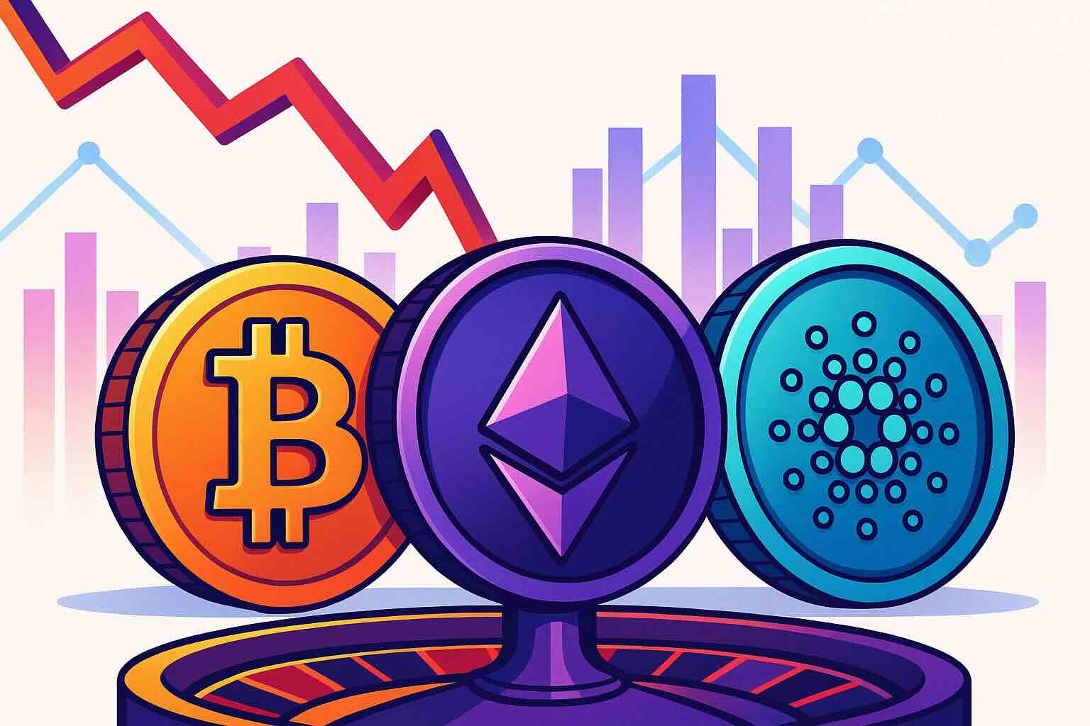 Crypto en chute aujourd'hui : Pourquoi Bitcoin s'effondre